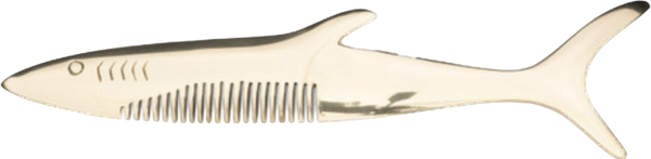 Brass Shark Comb – The Perfect